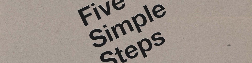 The New Homes of Five Simple Steps Books - Andy Croll